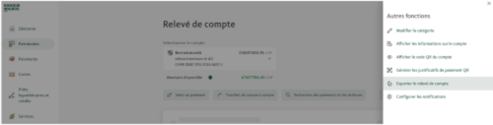 Comment puis-je exporter des avis de crédit ou de débit pour mon ...