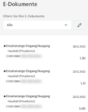Wie lade ich meine Bankdokumente aus dem E-Banking herunter? - Migros Bank