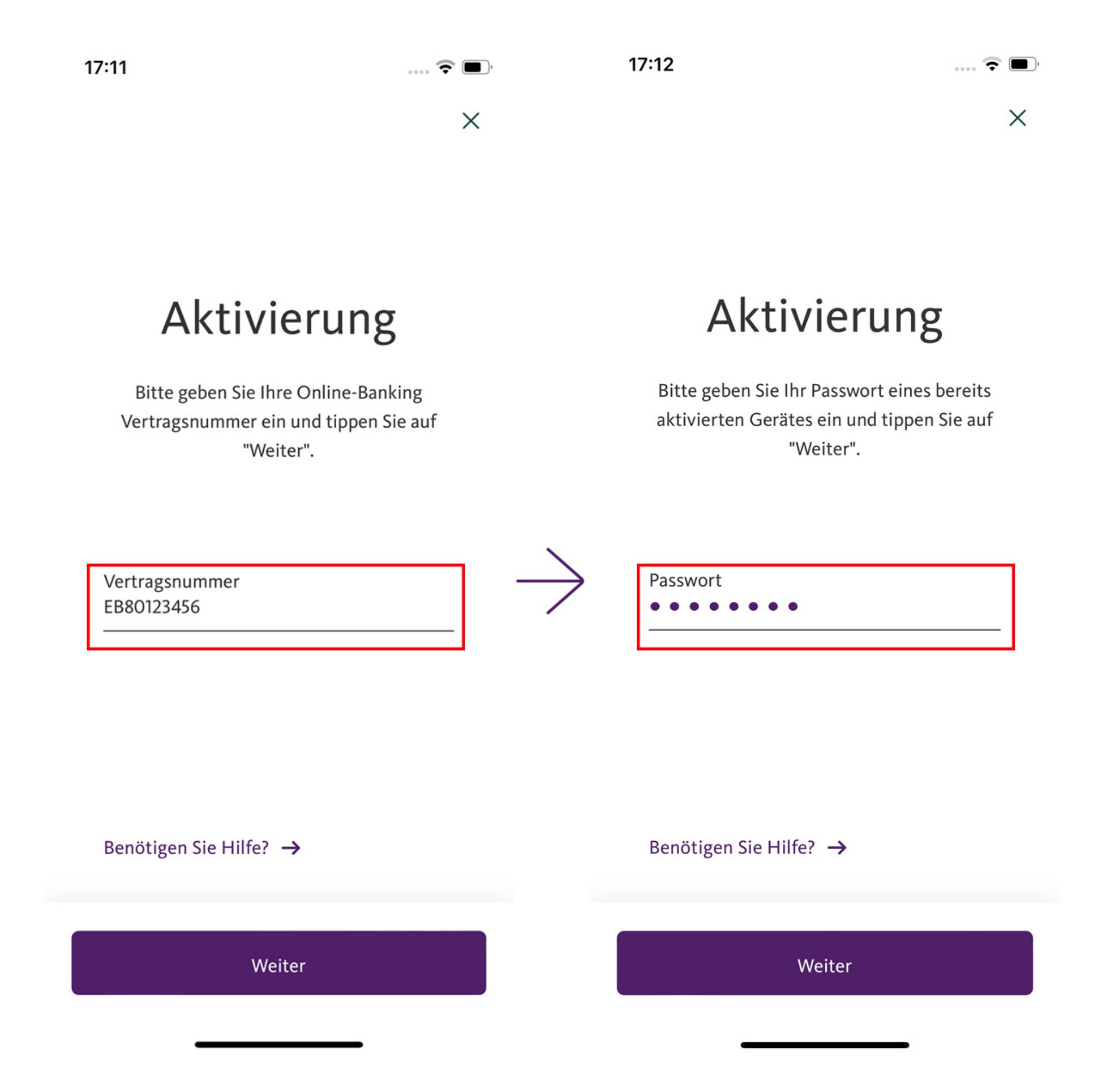 Wie aktiviere ich mein E-Banking auf einem neuen oder zusätzlichen ...
