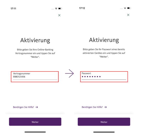 Wie aktiviere ich mein E-Banking auf einem neuen oder zusätzlichen Smartphone oder Tablet ...